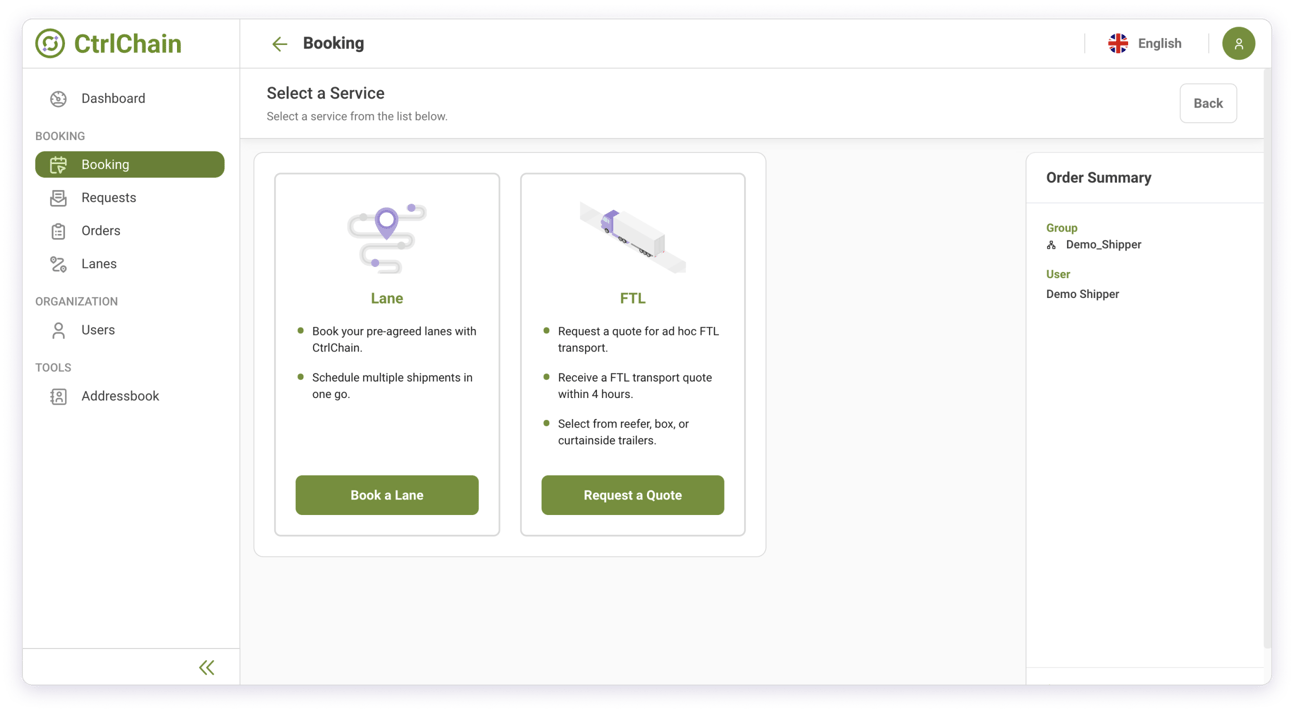 Moving Transport Forward | CtrlChain